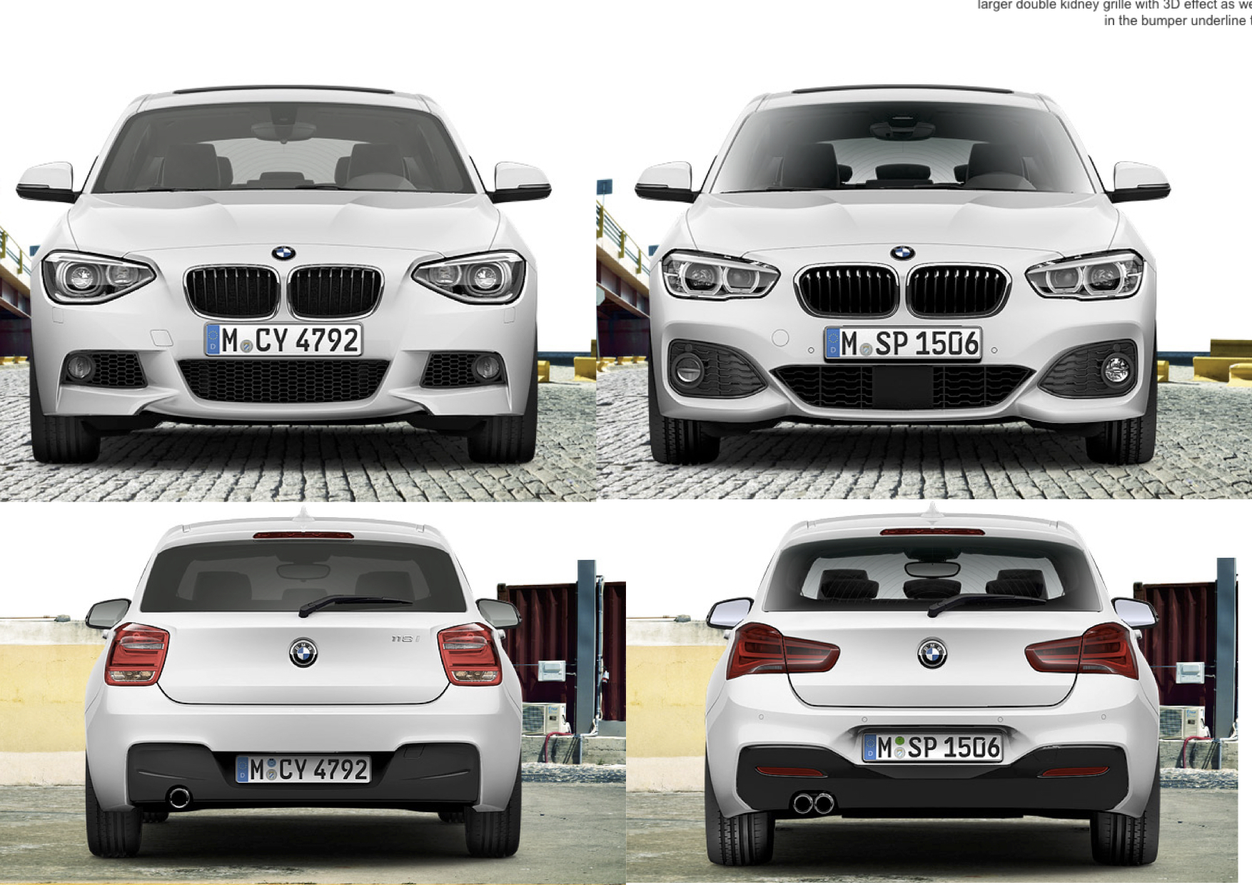 Offiziell BMW 1er F20 F21 Facelift LCI Komplett bersicht Seite 8
