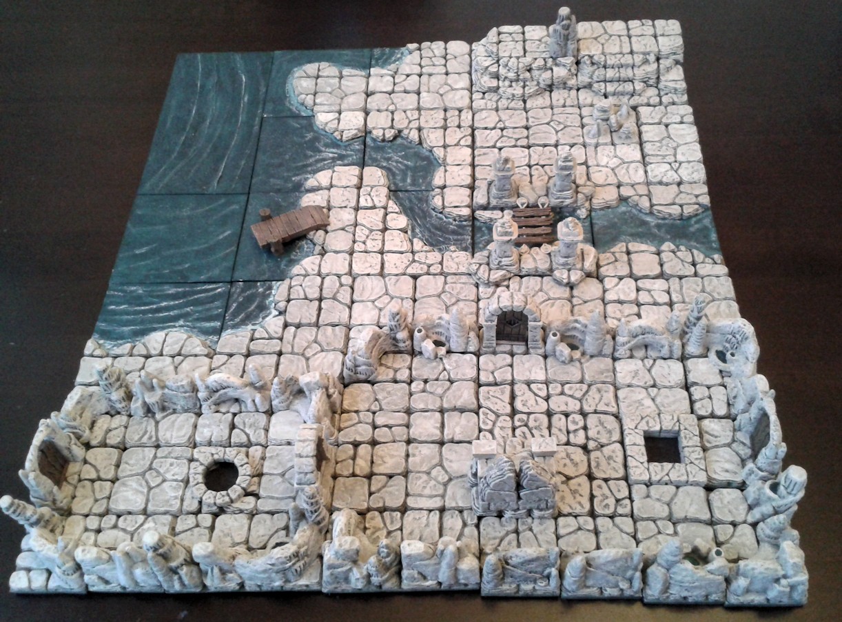 Modular Water Cavern Dungeon - Hirst Arts