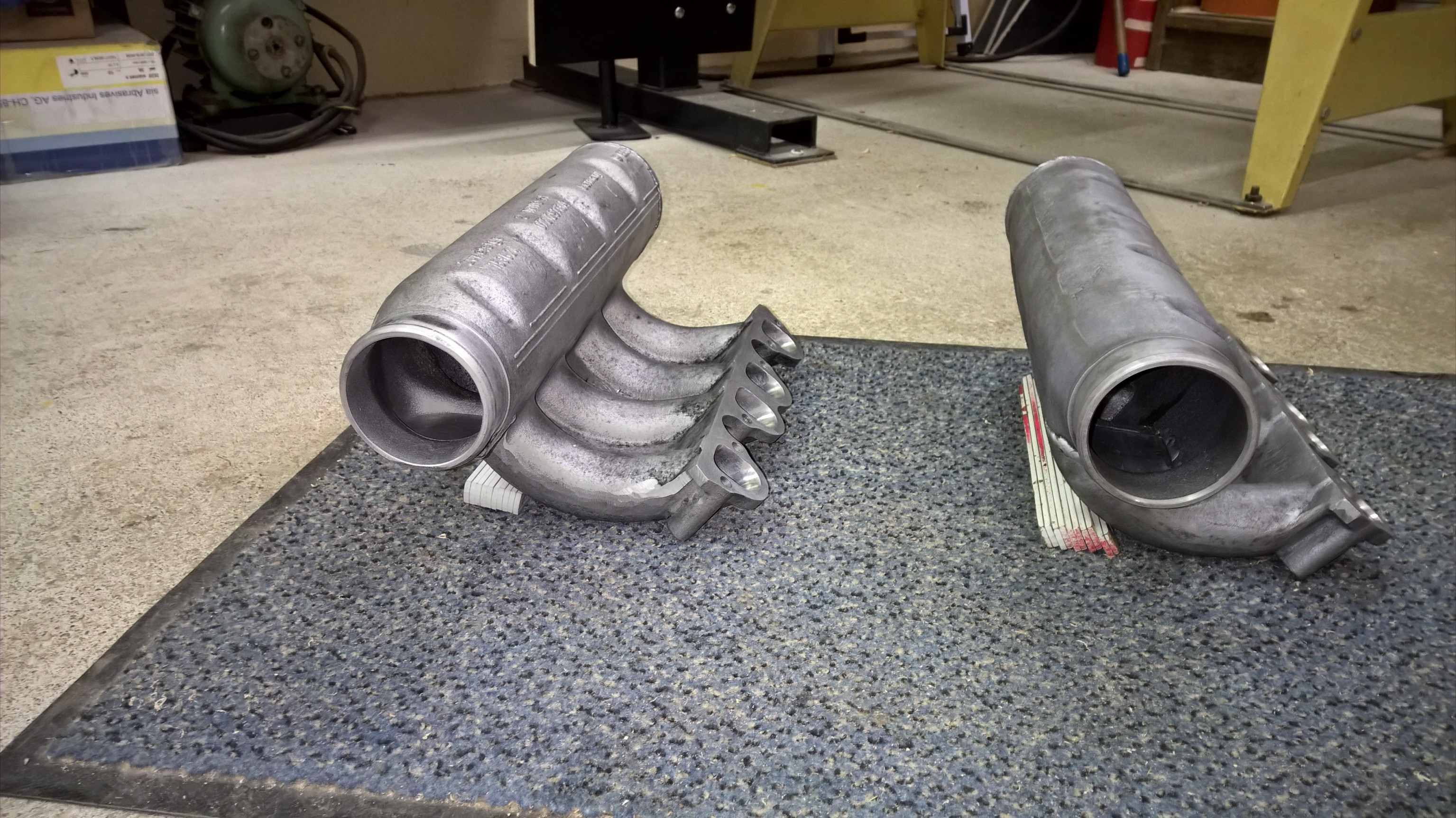 Modified Volvo D24 intake manifold | TDIClub Forums