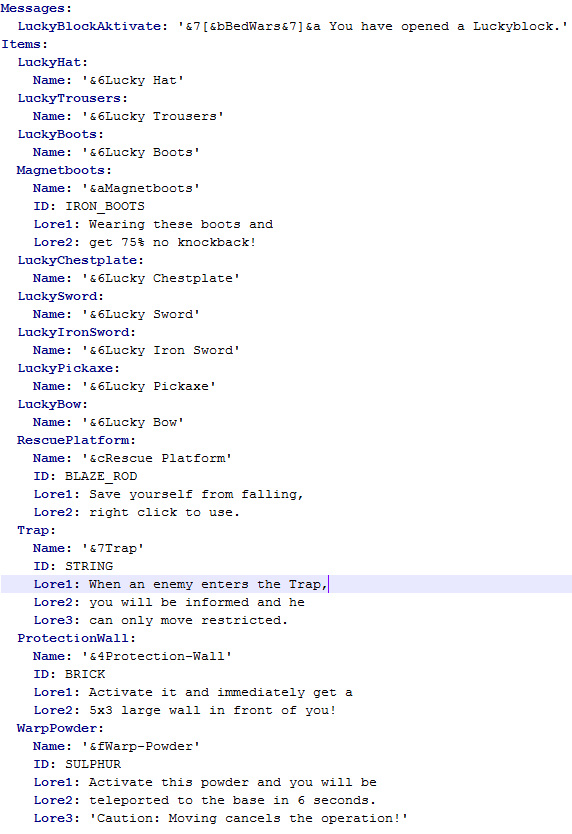 BedWarsRel | LuckyBlock Addon | SpigotMC - High Performance Minecraft