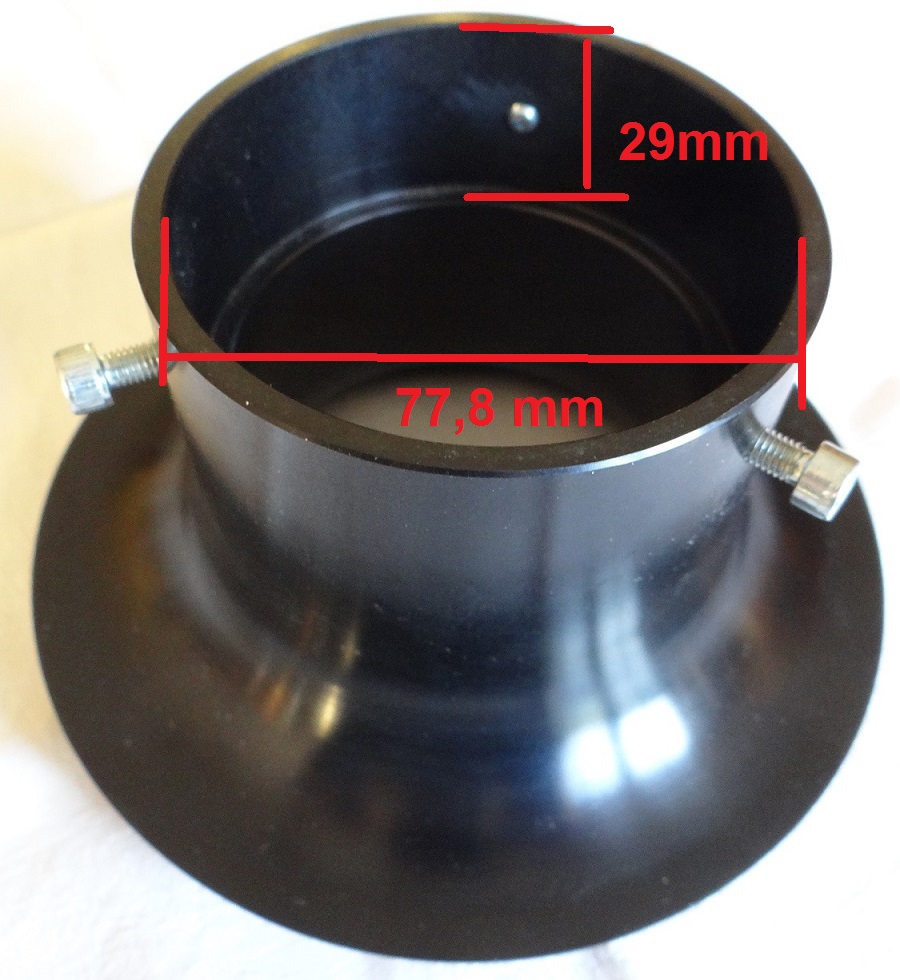 Turbo Inlet Funnel / Bell mouth for GT2871R or 3" inlet