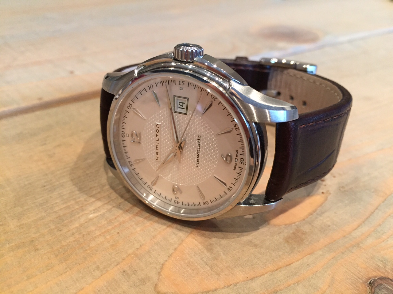 Hamilton Jazzmaster Viewmatic H32515555 mit Box & Papieren - [Verkauf ...