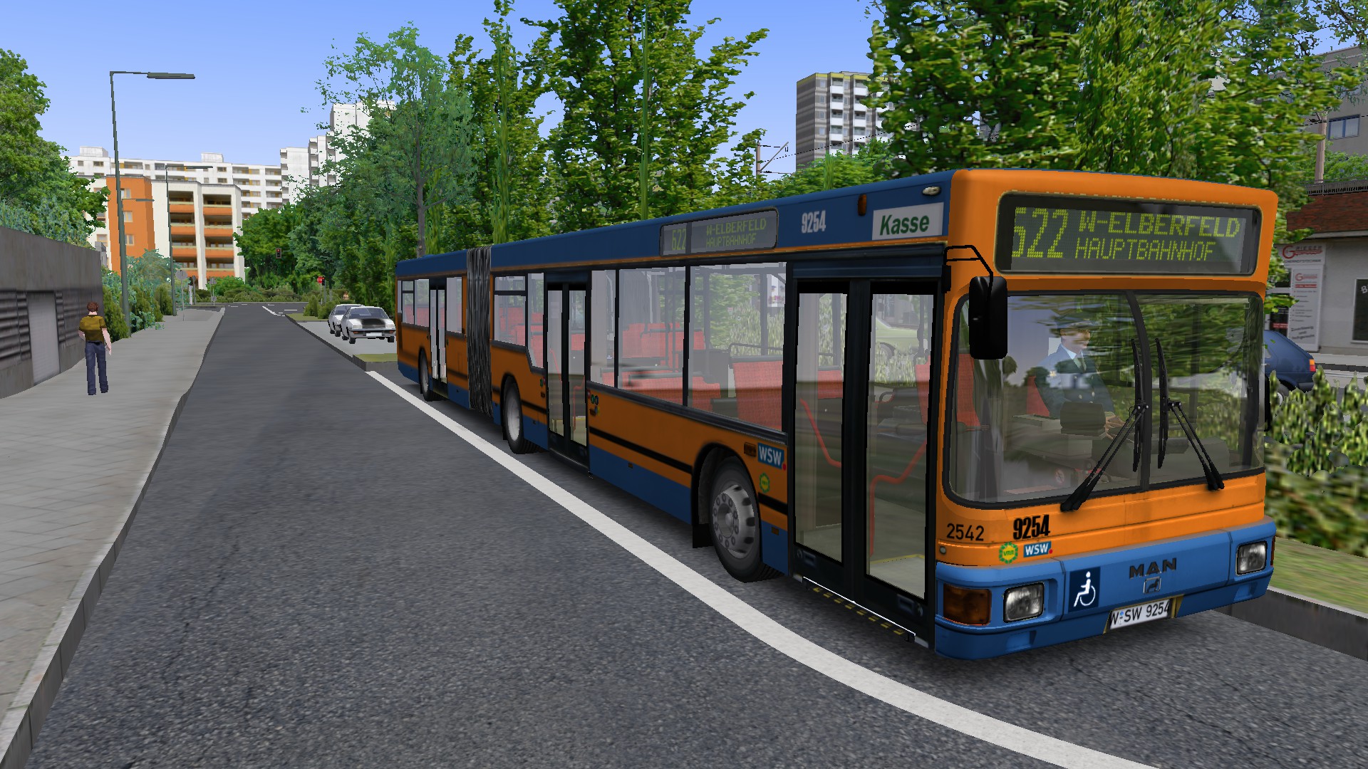 Wuppertaler Stadtwerke Repaints | Repaints zur Wuppertal Map - Bus ...